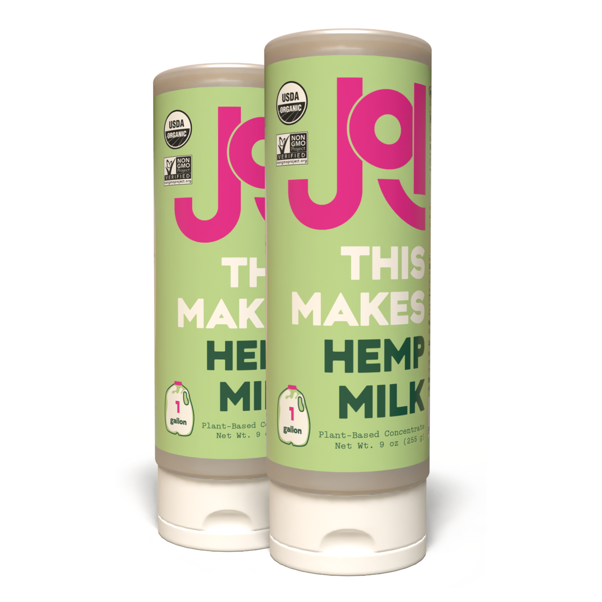 Organic Hemp Milk Base 2-Pack - Plant-Based Nutritious | JOI