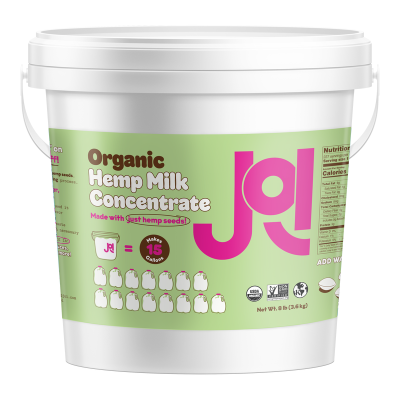 Organic Hemp Milk Base - Bulk – JOI